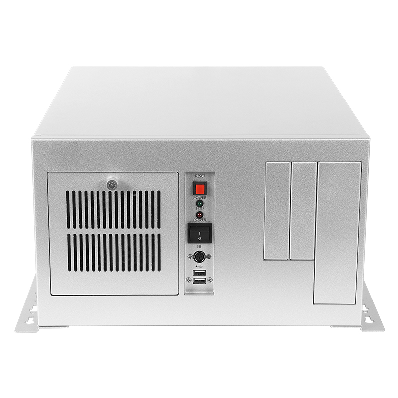 Custom Wall-mounted ATX full silver six COM port IPC cases factory and ...